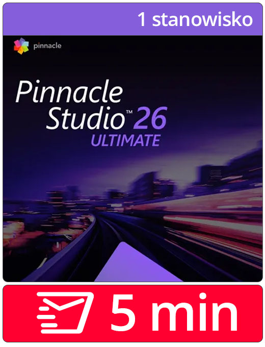 Pinnacle Studio 26 Ultimate Upgrade; narzędzia do edycji wideo